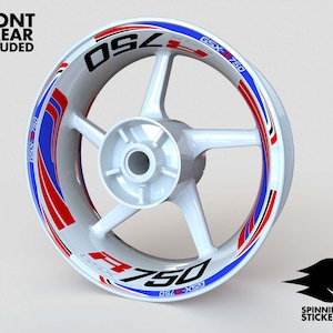 Wheel Stickers for Suzuki GSX-R 750 GSXR Rim Tape Motorcycle Decals ...