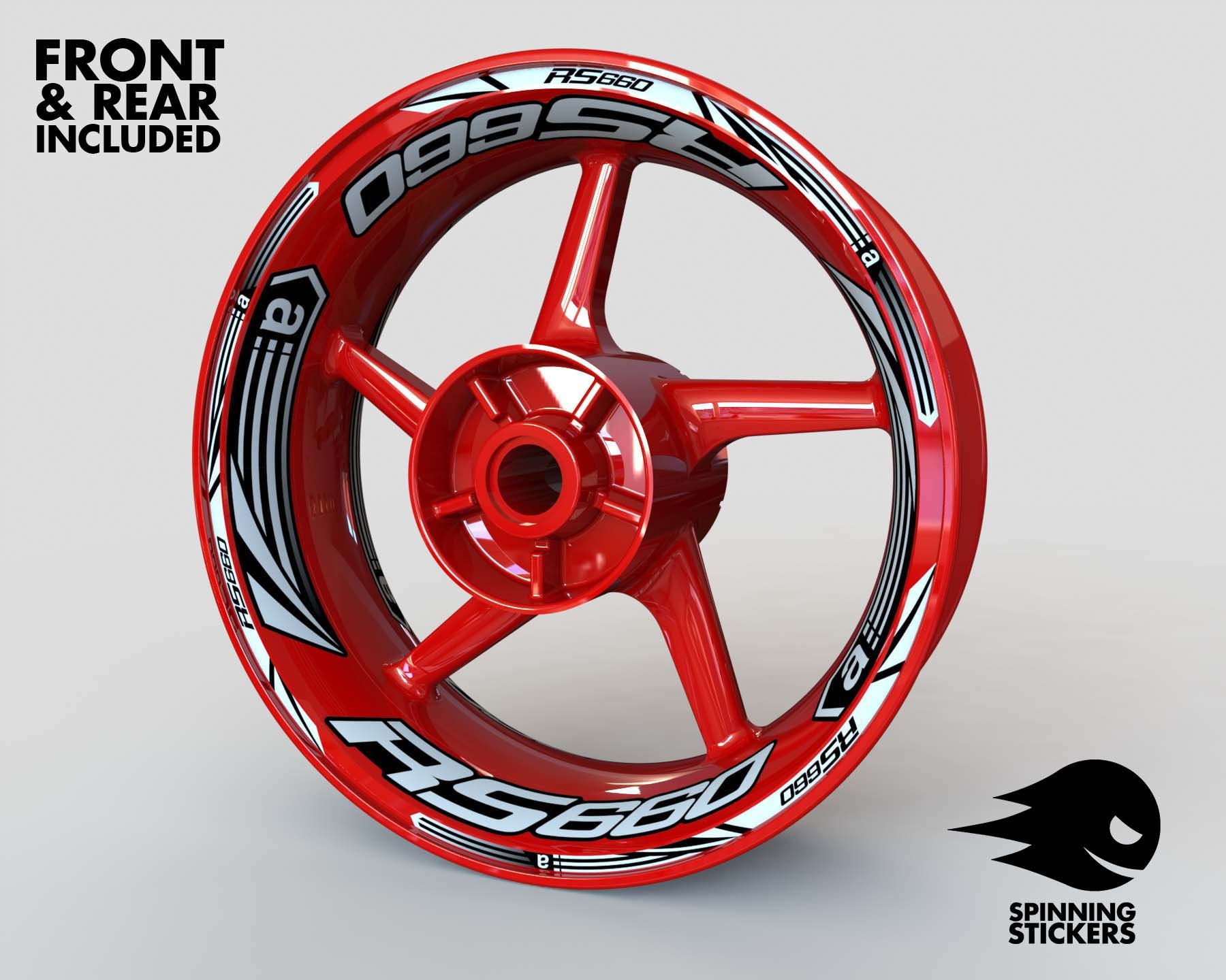 Wheel Stickers for Aprilia RS660 Rim Tape Stripes Decals - Etsy