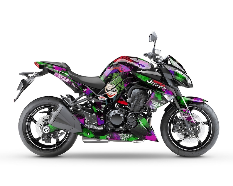JOKER Graphic Kit for Z1000 2007-2020 Motorcycle Decals Graphics ...