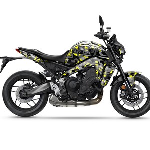 Graphic Kit for Yamaha MT-09 MT09 2021-2023 "camo" Motorcycle Decals ...