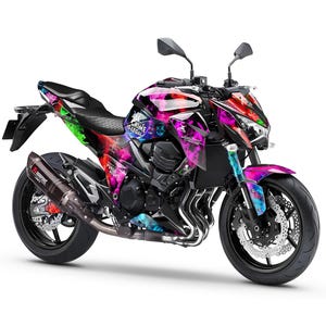 PURGE Graphic Kit for Z800 2013-2016 Motorcycle Decals Graphics ...