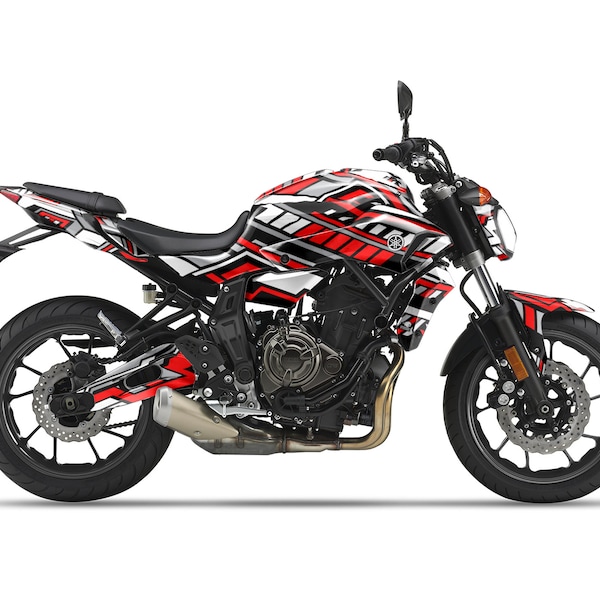 Yamaha Mt07 Graphics Kit - Etsy