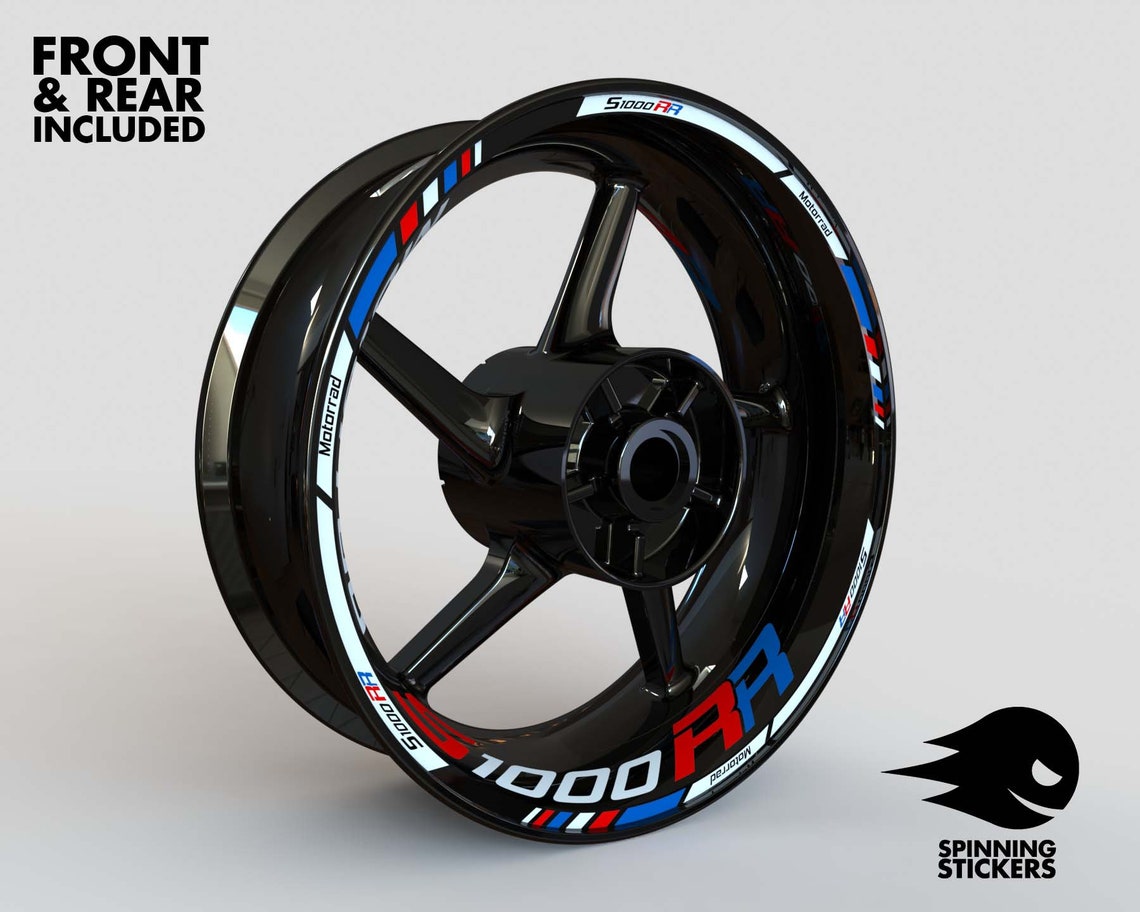 Wheel Stickers for BMW S1000RR Rim Tape Motorcycle Decals | Etsy