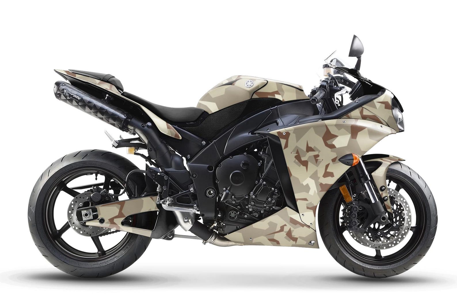 Graphic Kit for Yamaha R1 YZF-R1 2009-2014 "camo" Motorcycle Decals ...