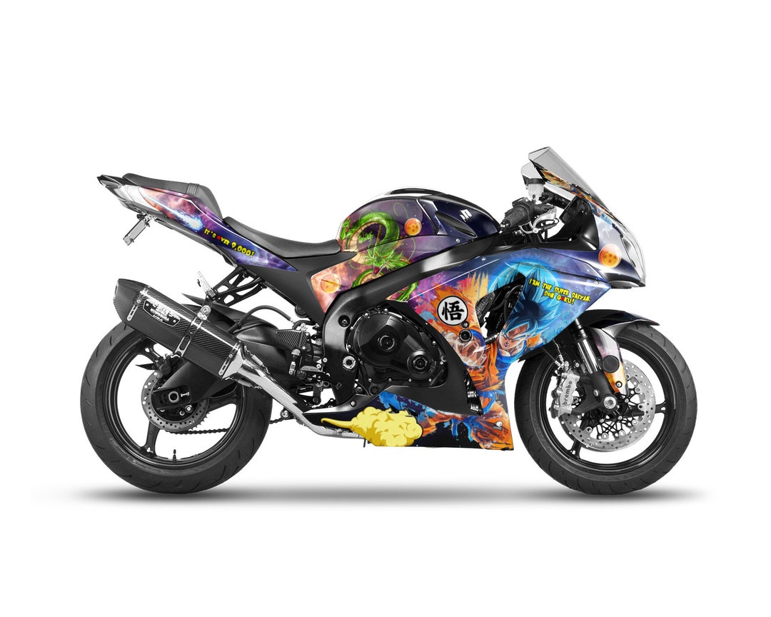 Graphic Kit for Suzuki GSXR GSX-R 1000 "goku" 2009-2016 Motorcycle ...