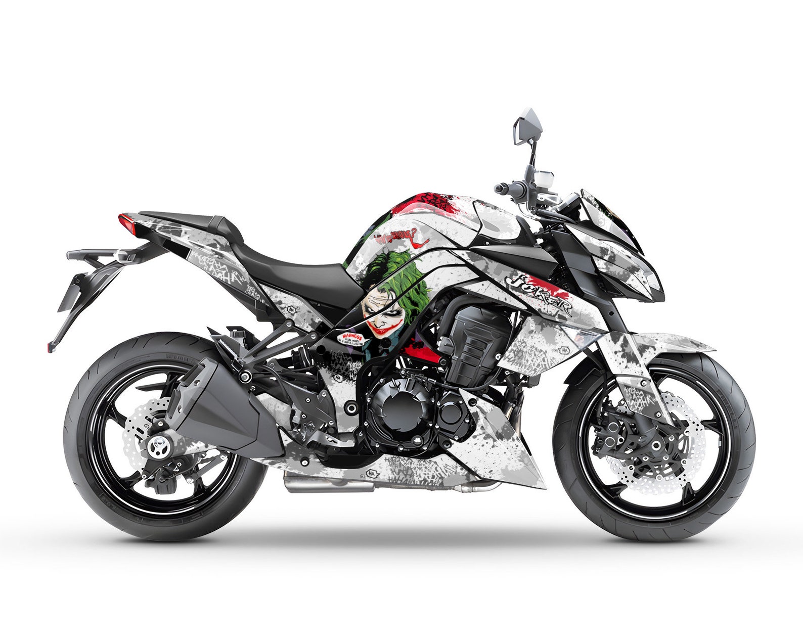 JOKER Graphic Kit for Z1000 2007-2020 Motorcycle Decals Graphics ...
