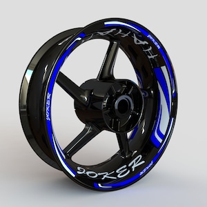 Wheel Stickers JOKER HAHAH Rim Tape Motorcycle Decals Graphics 17 ...