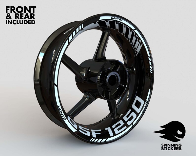 Wheel Stickers for Suzuki GSF1250 BANDIT Rim Stickers Decals | Etsy