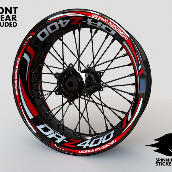 Supermoto Wheel Sticker - Etsy