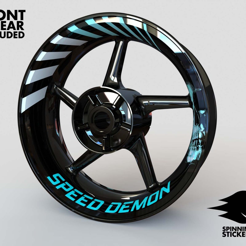 Motorcycle Wheel Rim Stickers - Etsy