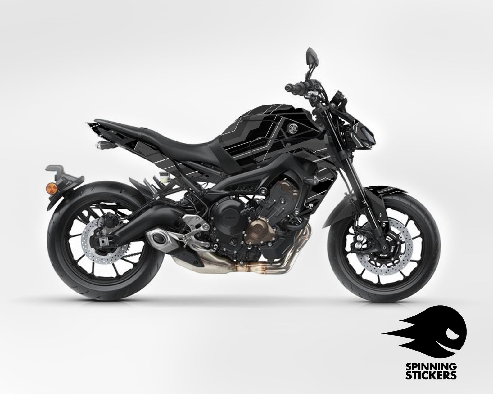 Kit gráfico para Yamaha MT-09 MT09 Motorcycle Decals Graphics | Etsy