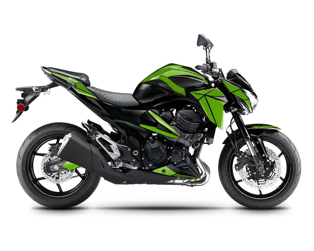 Graphic Kit for Z800 2013-2016 "shatter" Motorcycle Decals Graphics ...