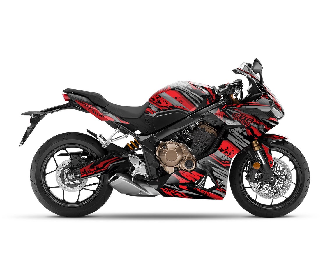 Graphic Kit for Honda CBR650R 2019-2022 "wrath" Motorcycle Decals ...