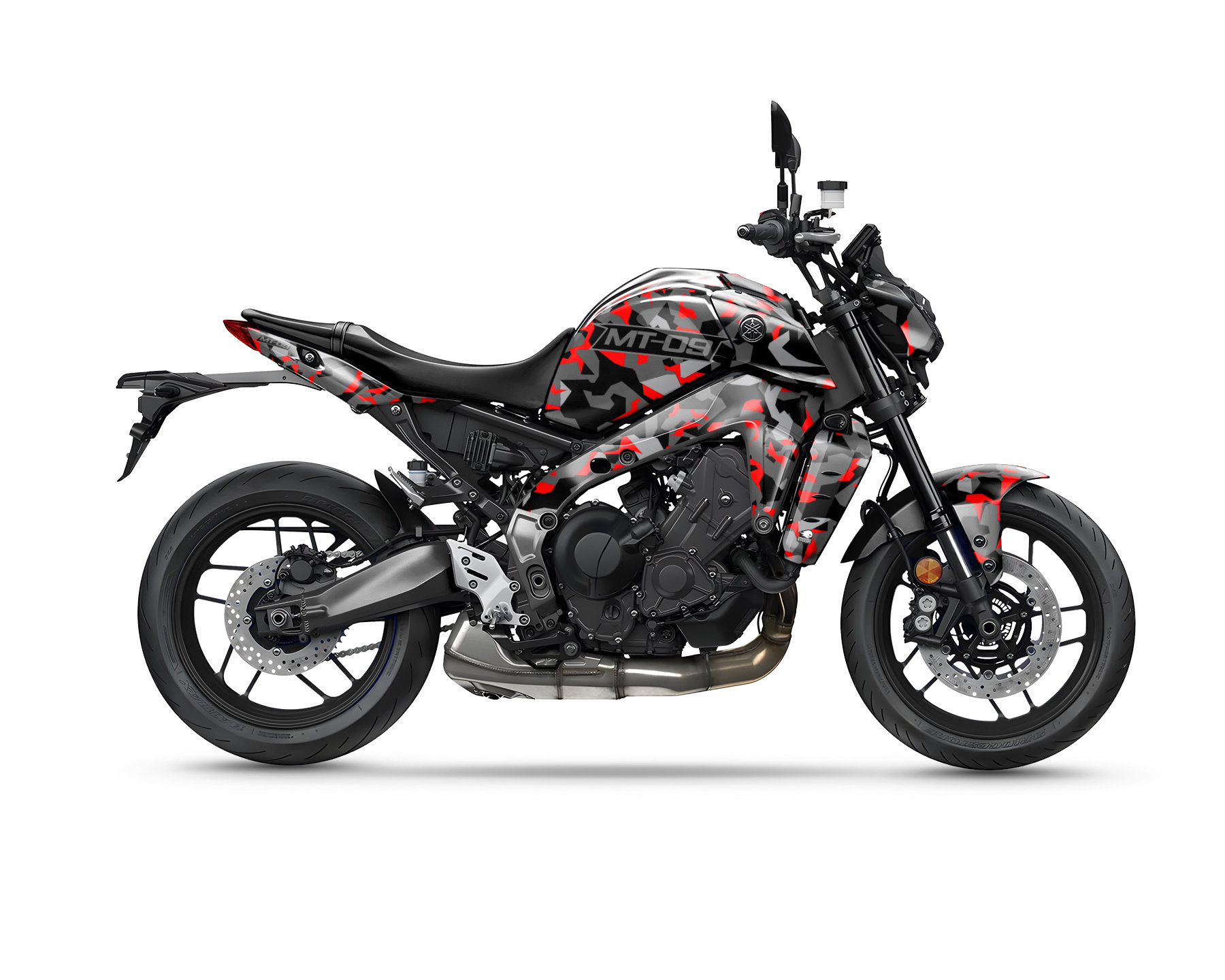 Graphic Kit for Yamaha MT-09 MT09 2021-2023 "camo" Motorcycle Decals ...