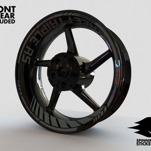 Wheel Stickers for Triumph Street Triple RS Rim Tape Motorcycle Decals ...