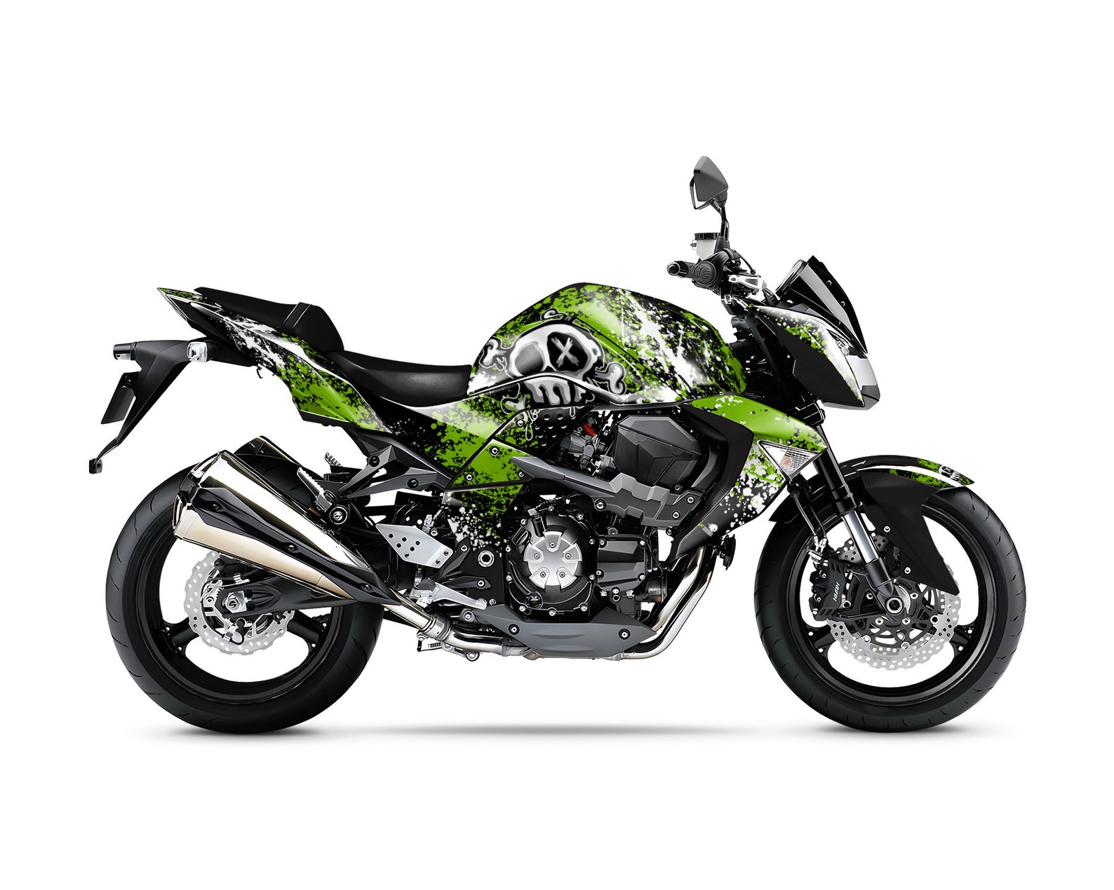 Graphic Kit "spirit" for Z1000 2007-2009 Motorcycle Decals Graphics ...