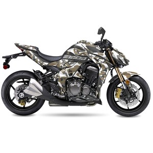 Graphic Kit for Kawasaki Z1000 2010-2020 camo - Etsy