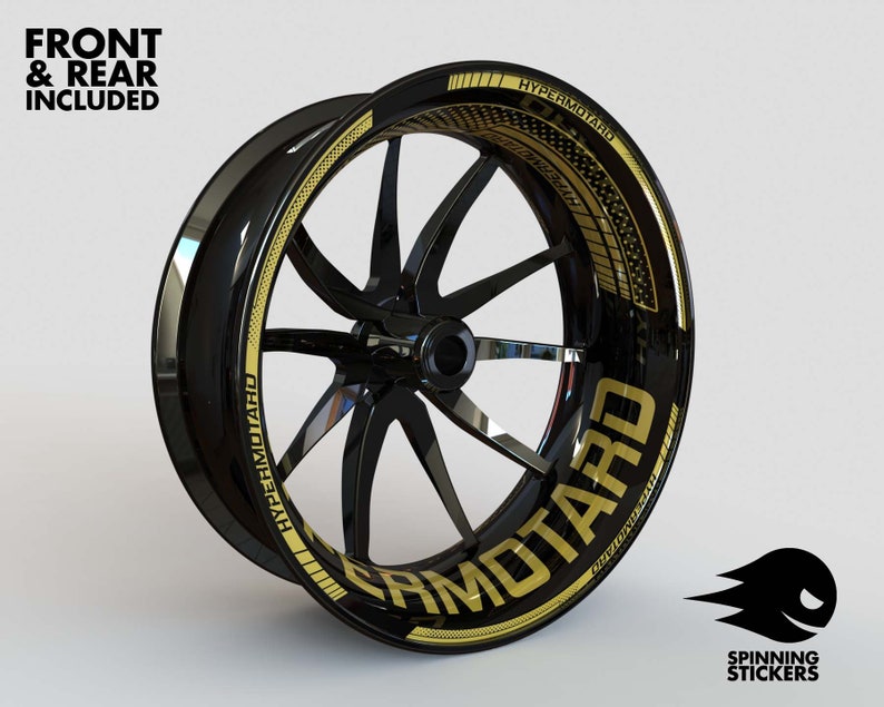 Wheel Stickers for Ducati HYPERMOTARD Rim Tape Motorcycle - Etsy