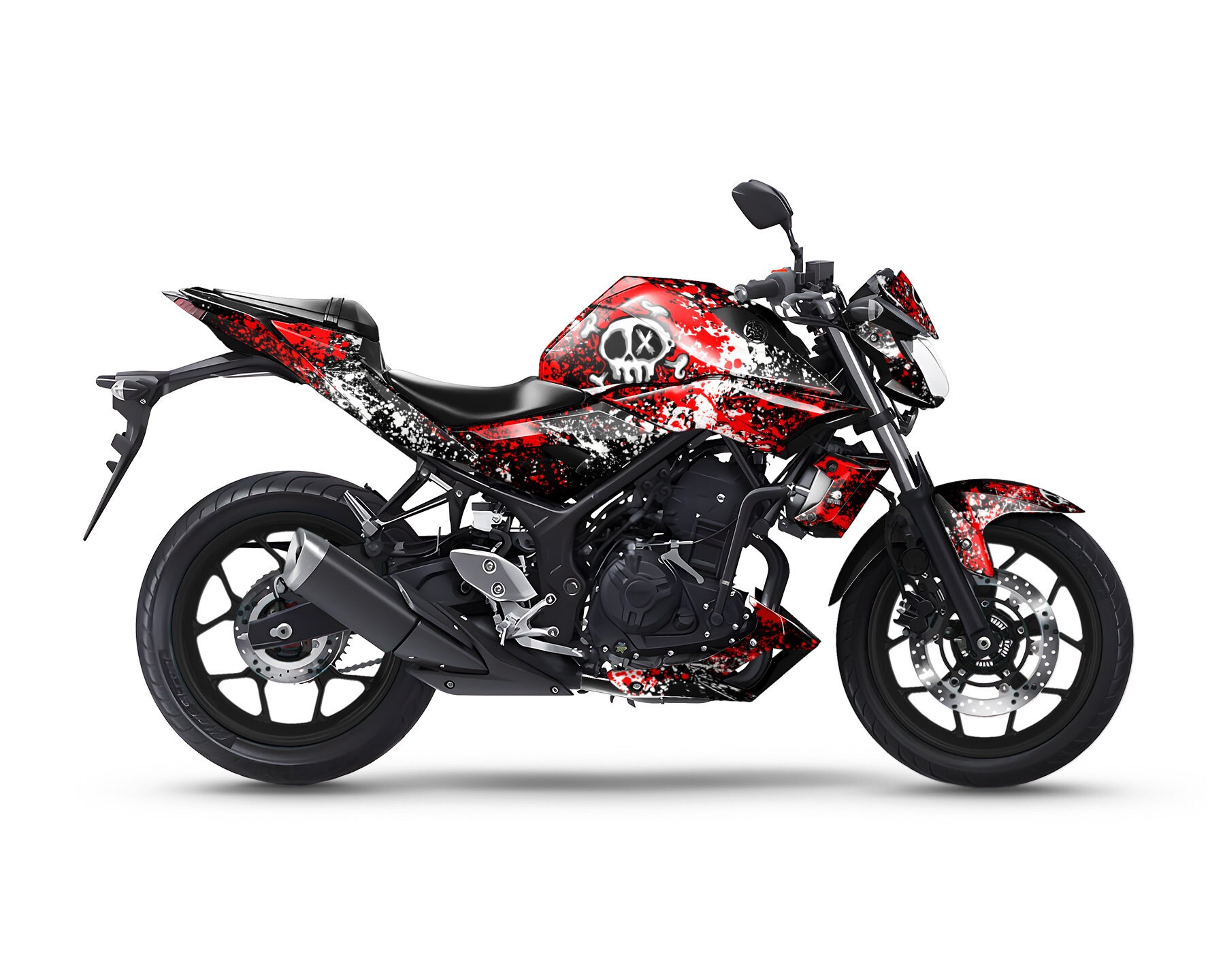 Graphic Kit for Yamaha MT-03 MT03 2015-2019 "spirit" Motorcycle Decals ...