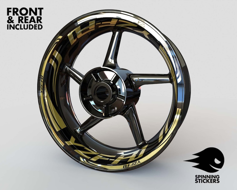 Wheel Stickers for Yamaha R1 YZF-R1 Rim Tape Motorcycle Decals | Etsy