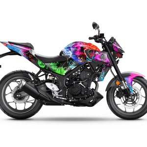 Graphic Kit for Yamaha MT-03 MT03 2015-2023 "purge" Motorcycle Decals ...