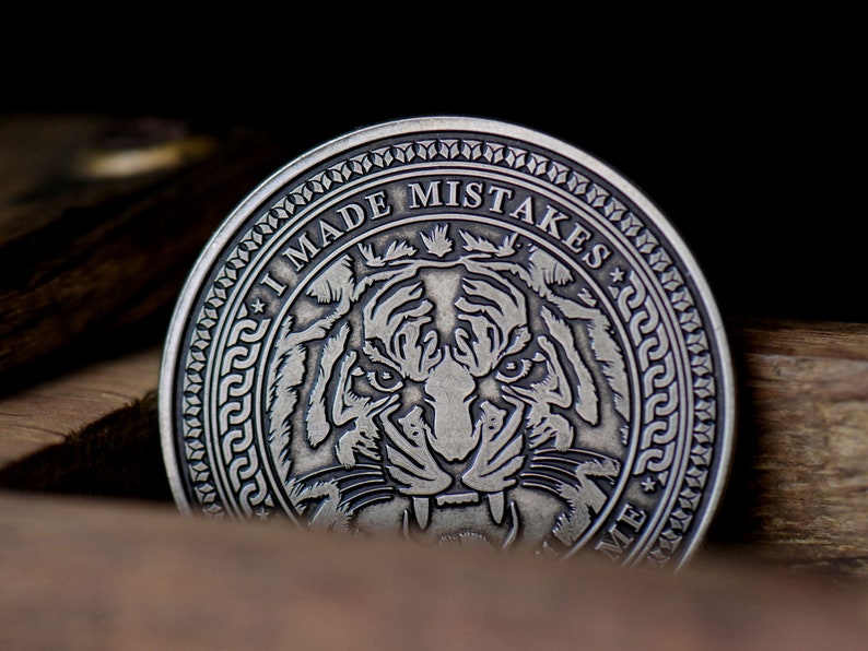 The Wisdom Coin Motivational Gift EDC Coin Daily Carry - Etsy