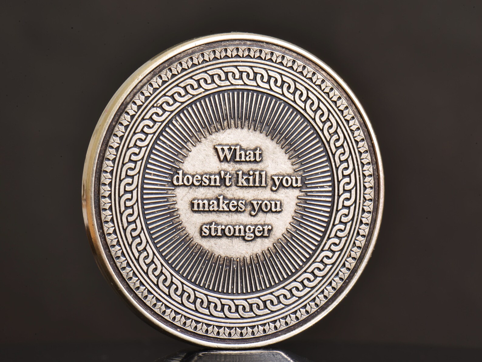 The Wisdom Coin Motivational Gift EDC Coin Daily Carry | Etsy