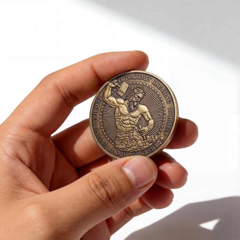 Metamorphosis Coin | EDC Reminder Coin | Fitness Motivation Token ...