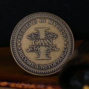 I Can Coin | Inspirational Motivational Quote Token Coins | Unique Gift ...