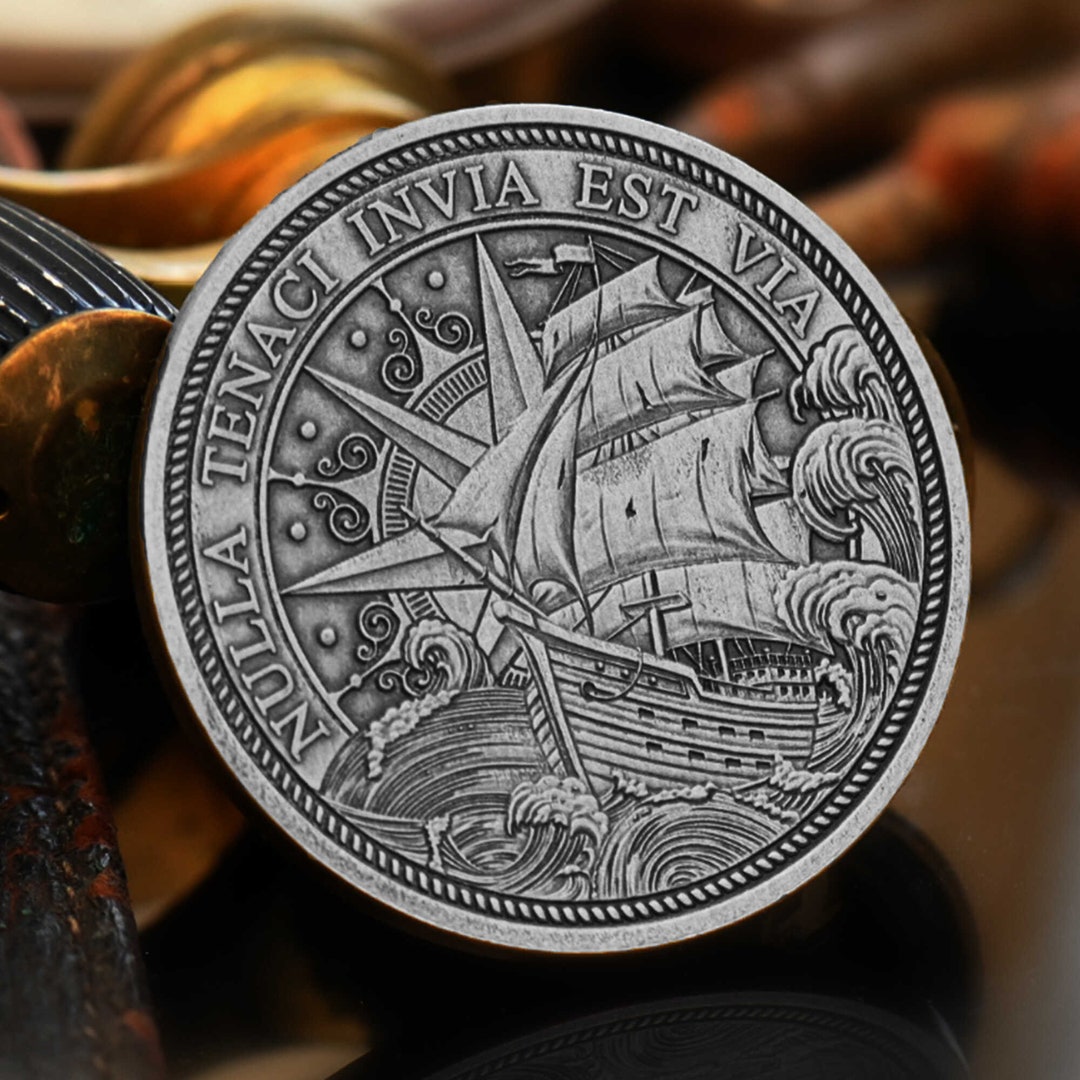 Tenacity Coin EDC Reminder Coins Motivational Quote Medallion ...