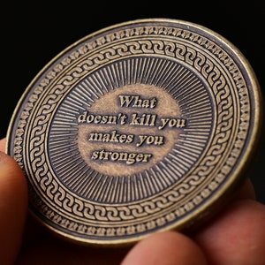 Wise Quotes Coin| Reminder Coin | Every Day Carry | EDC Coin ...