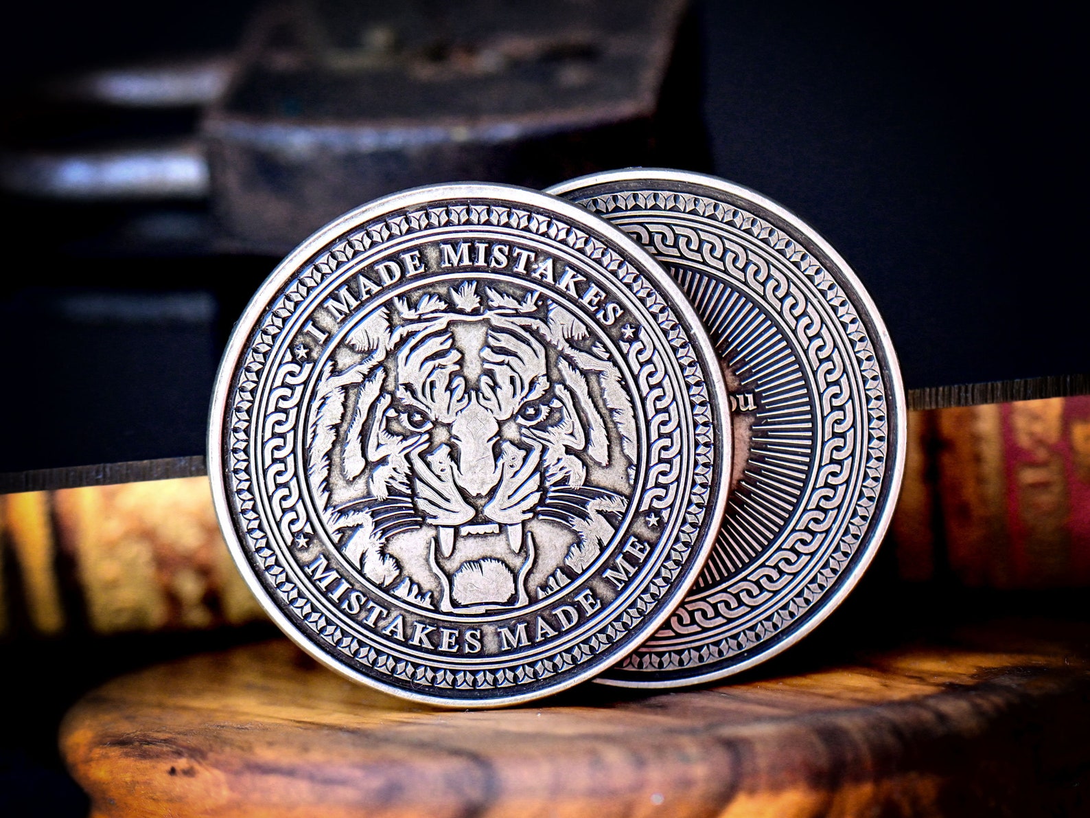 The Wisdom Coin Motivational Gift EDC Coin Daily Carry - Etsy