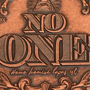 Badass Coin | EDC Copper Coin | Men Birthday Copper Anniversary Present ...