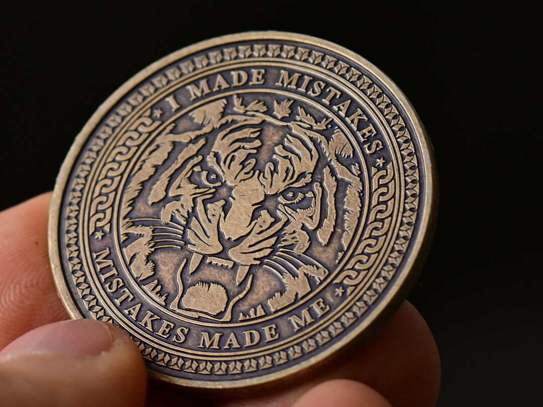 Wise Quotes Coin Reminder Coin Every Day Carry EDC Coin Challenge Coin ...