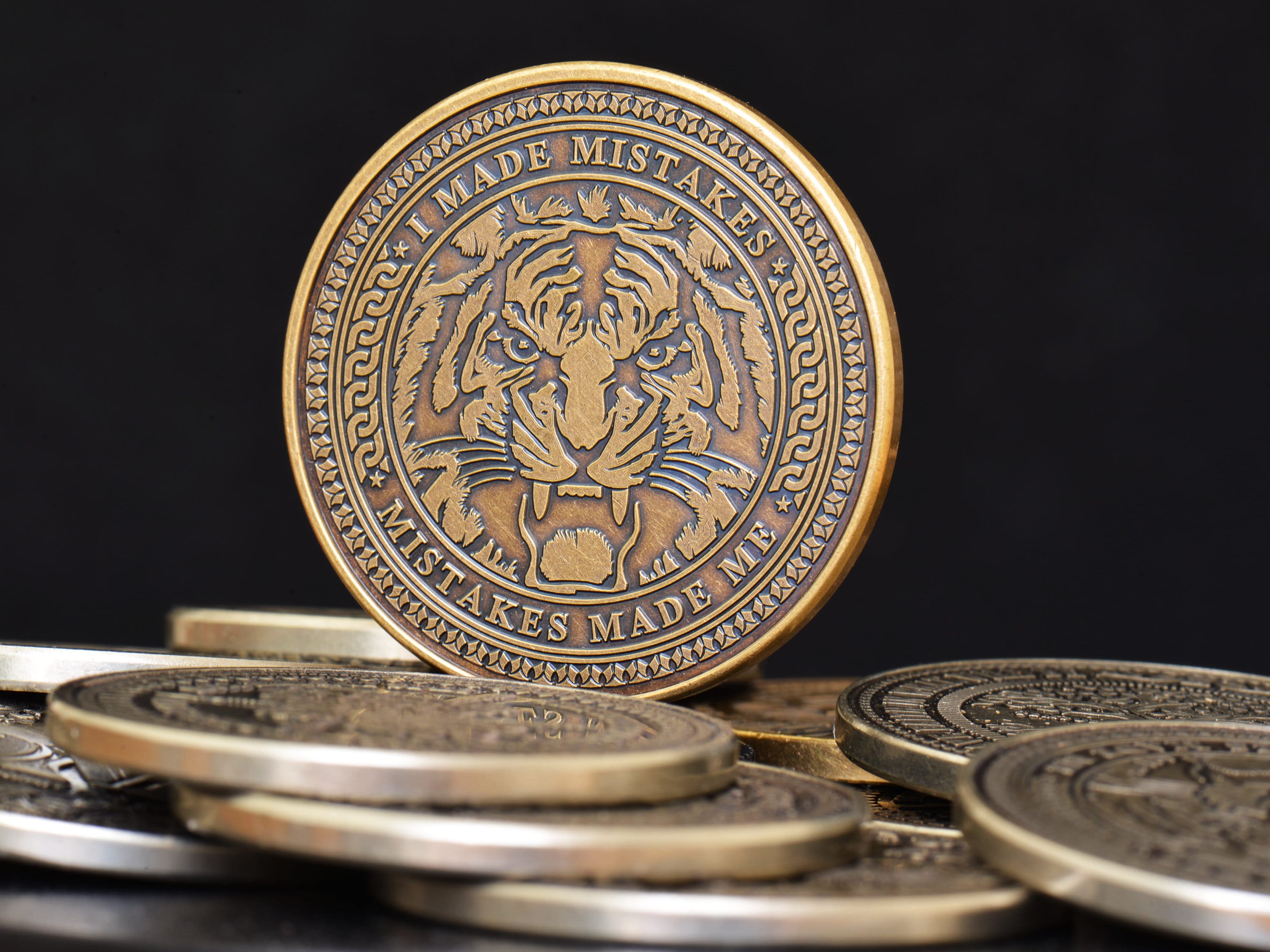 Wise Quotes Coin Reminder Coin Every Day Carry EDC Coin | Etsy