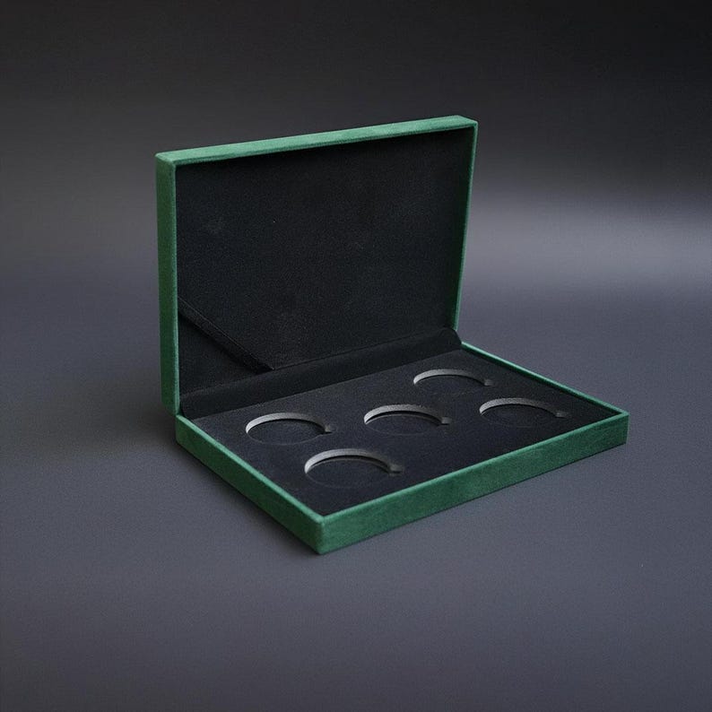 Elegant Velvet Box for 5 EDC Reminder Coin | Perfect Premium Unique ...