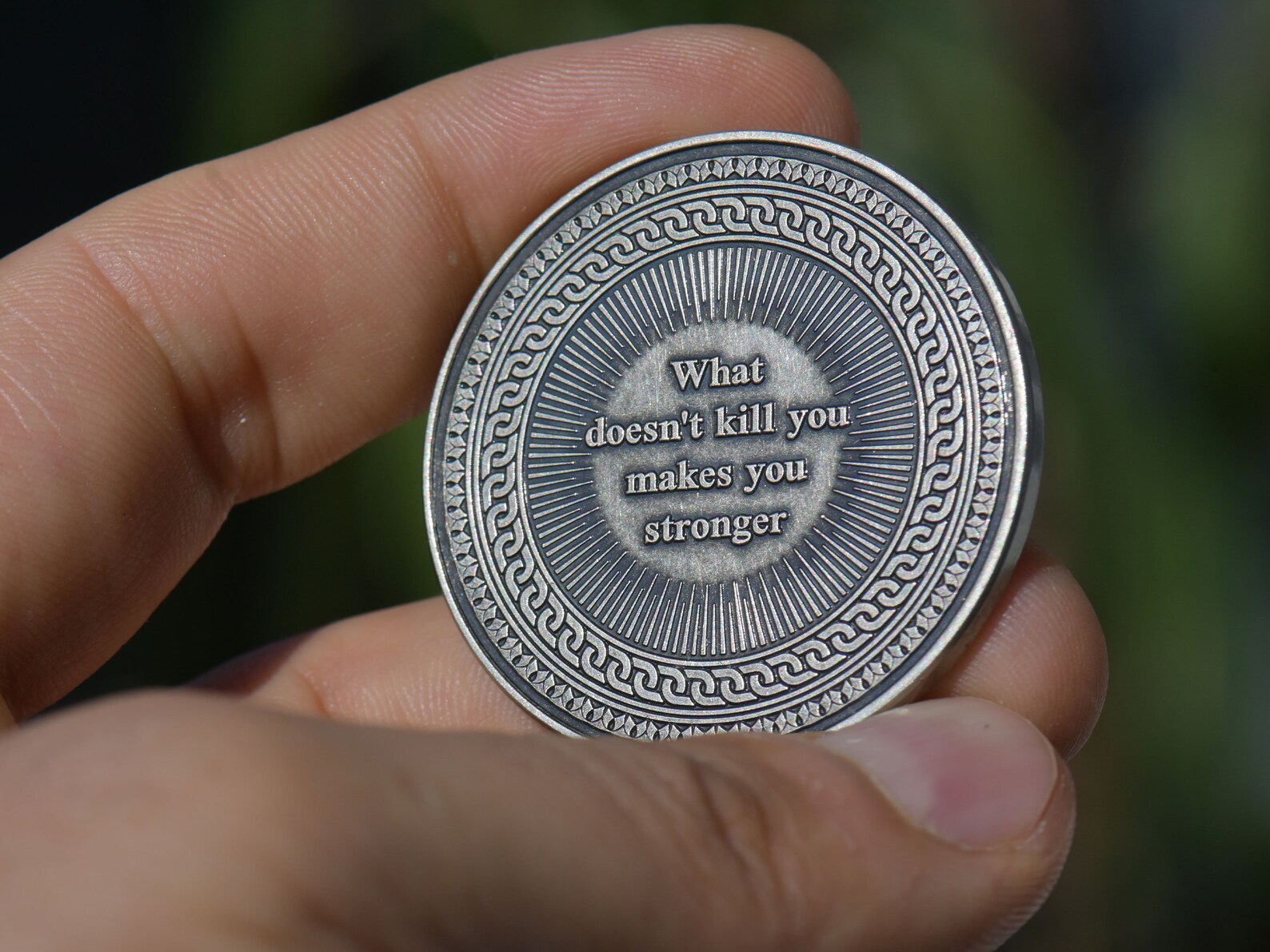 The Wisdom Coin Motivational Gift EDC Coin Daily Carry - Etsy