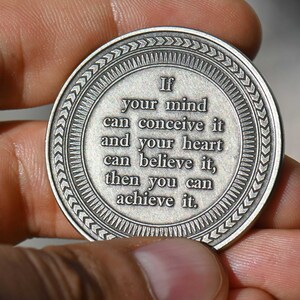 Goal Achiever Coin | Hit Daily Personal Setting Life Goal | Achievement ...