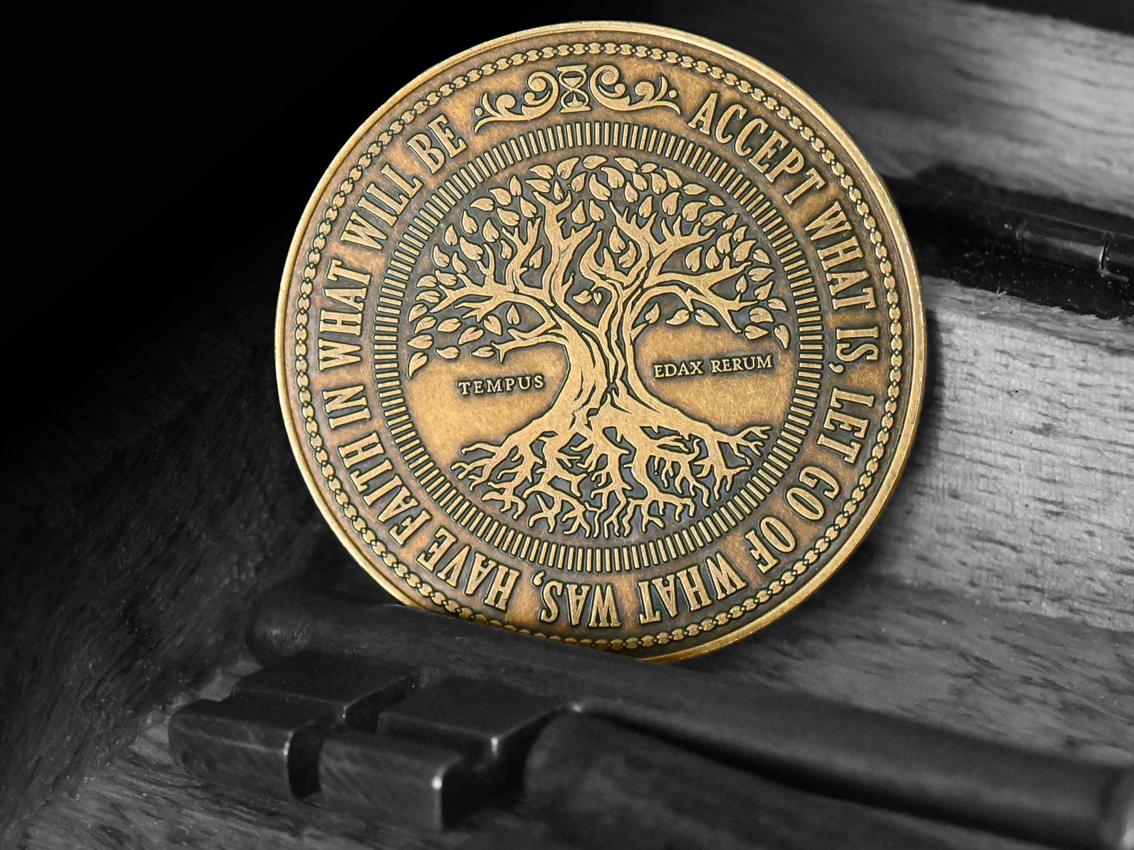 This Too Shall Pass EDC Coin Challenge Coin EDC Reminder - Etsy