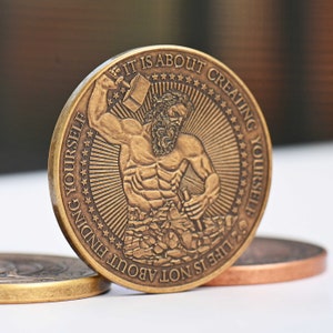 Metamorphosis Coin | EDC Reminder Coin | Fitness Motivation Token ...