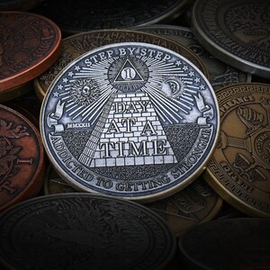 Addiction Coin | EDC Reminder Coins | Recovery Coin | Addiction ...