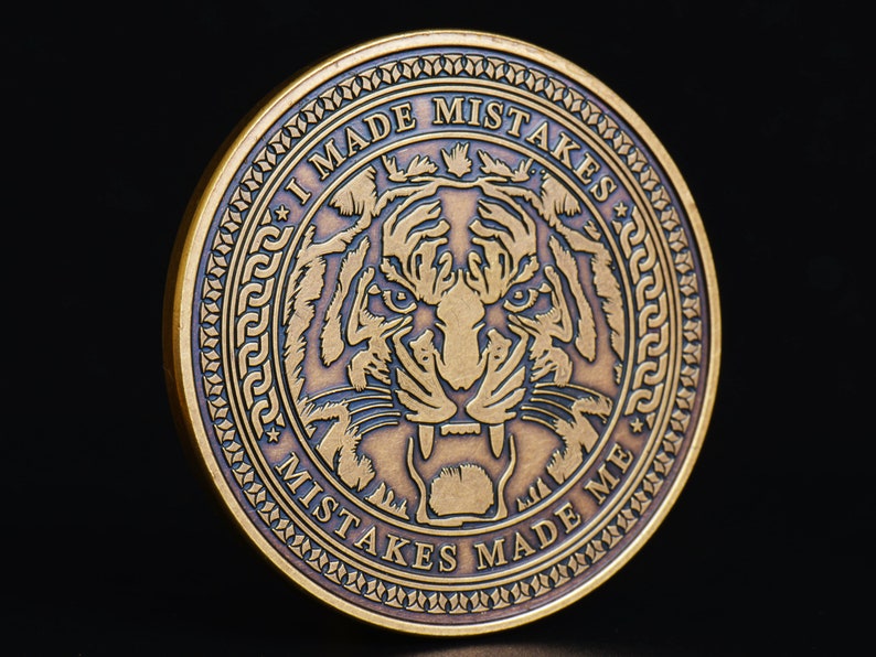 Wise Quotes Coin Reminder Coin Every Day Carry EDC Coin | Etsy