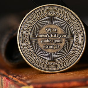 Wise Quotes Coin| Reminder Coin | Every Day Carry | EDC Coin ...
