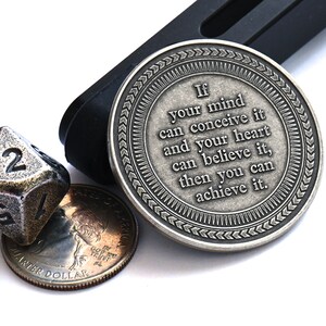 Goal Achiever Coin | Hit Daily Personal Setting Life Goal | Achievement ...