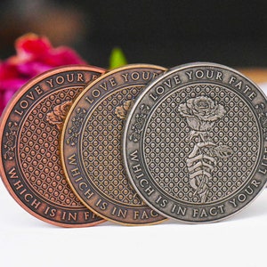 Amor Fati Coin | Stoicism | Love of Fate | Daily Stoic | Epictetus ...