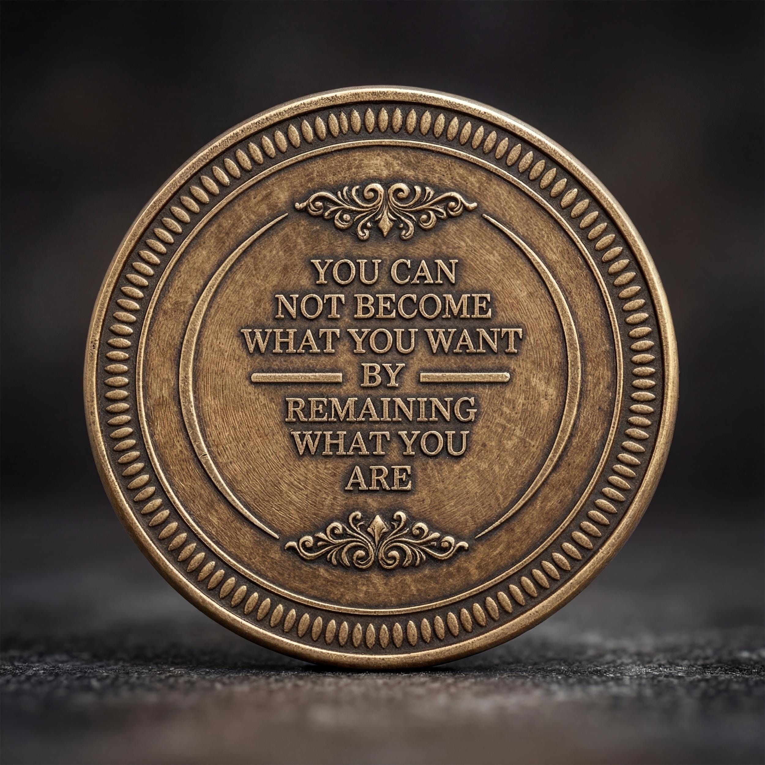 Metamorphosis Coin | EDC Reminder Coin | Fitness Motivation Token ...