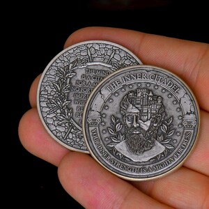 The Inner Citadel Stoic Coin EDC Reminder Coins Stoic Gift Idea ...