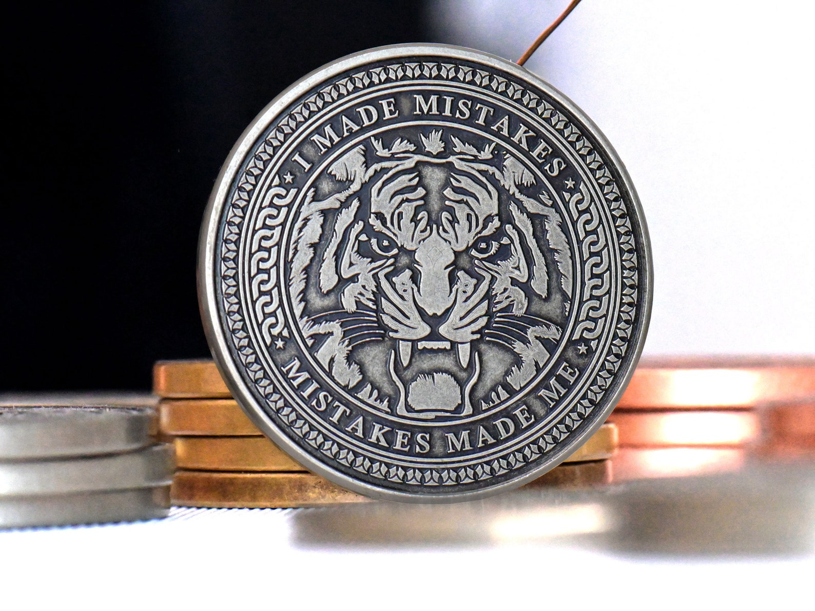 The Wisdom Coin Motivational Gift EDC Coin Daily Carry - Etsy