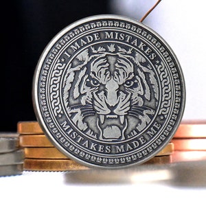 The Wisdom Coin Motivational Gift EDC Coin Daily Carry Encouragement ...