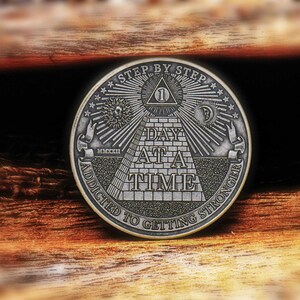 Addiction Coin | EDC Reminder Coins | Recovery Coin | Addiction ...